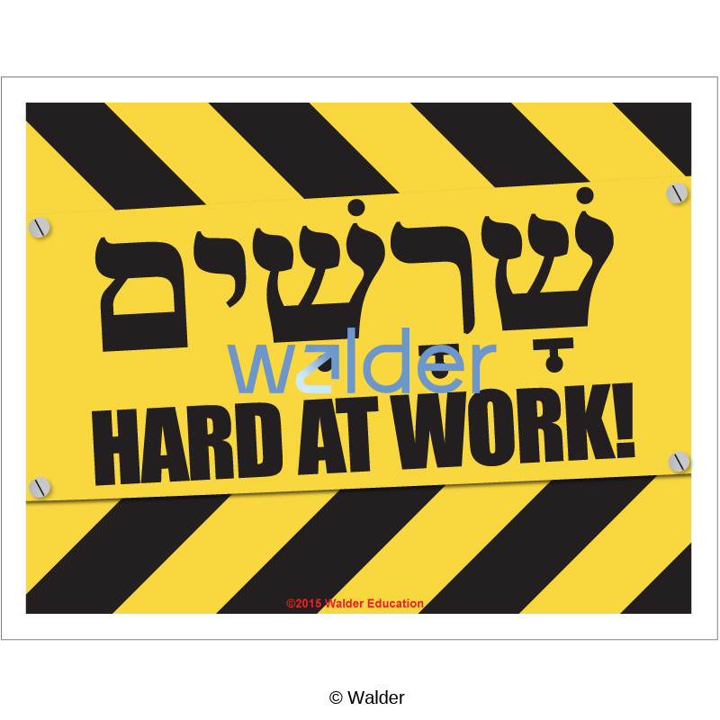 Shorashim Hard at Work - Walder Education