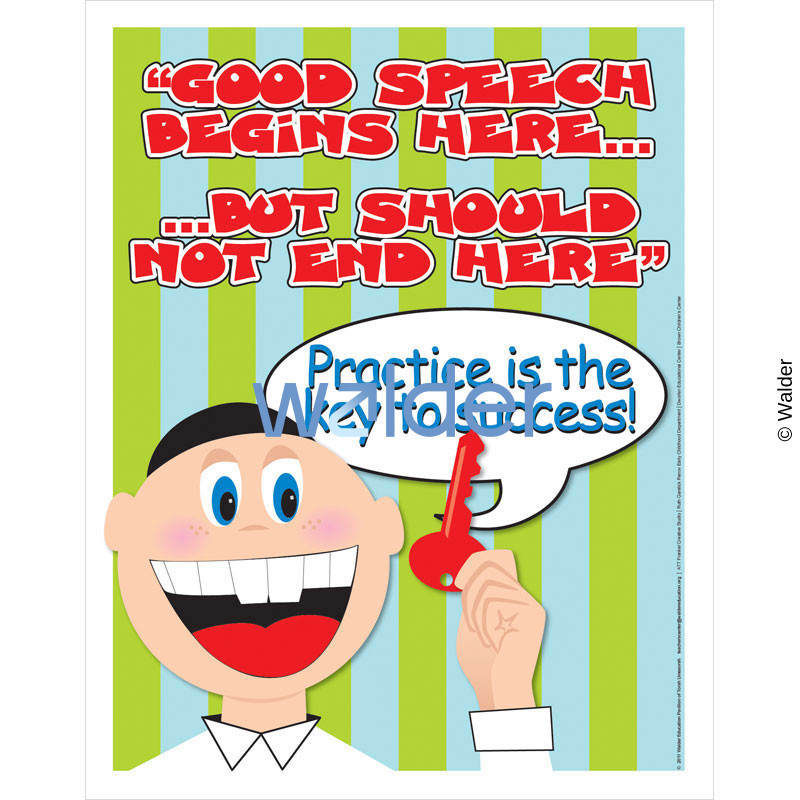 Good Speech - Practice is the Key to Success! - Walder Education