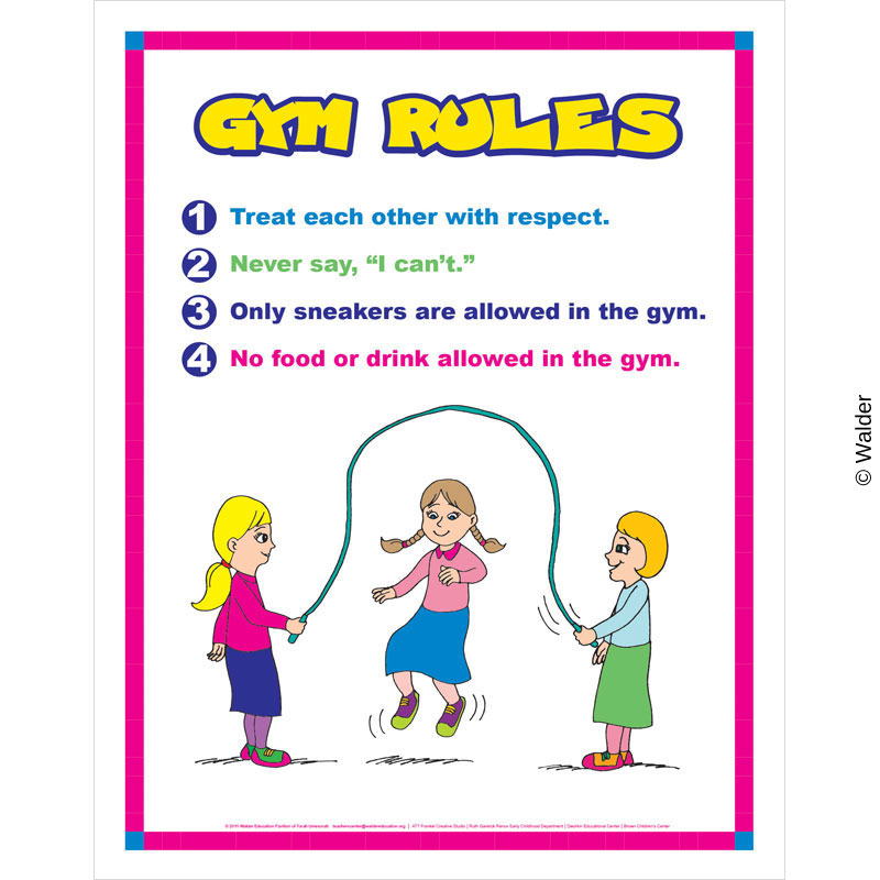 Gym Rules - Walder Education