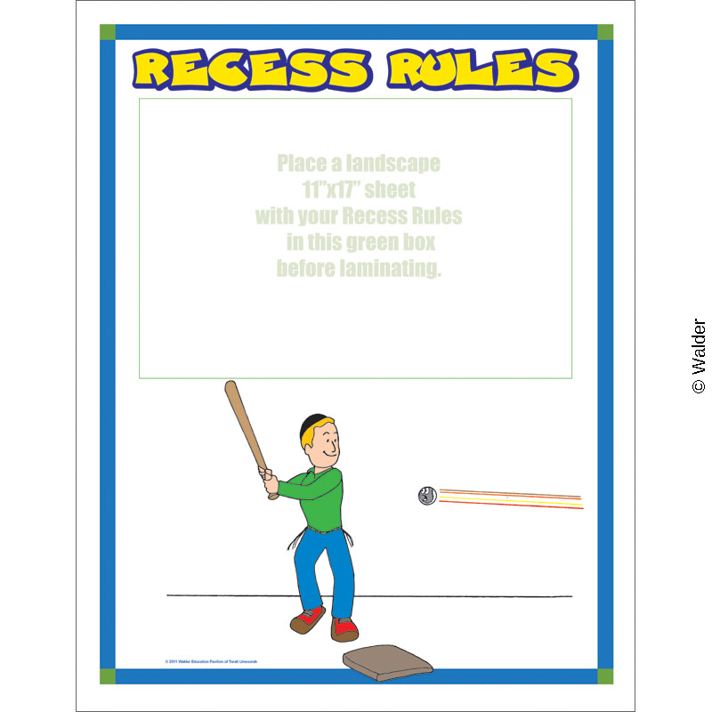 Recess Rules - Walder Education