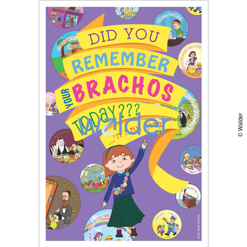 Did You Remember Your Brachos Today? - Walder Education
