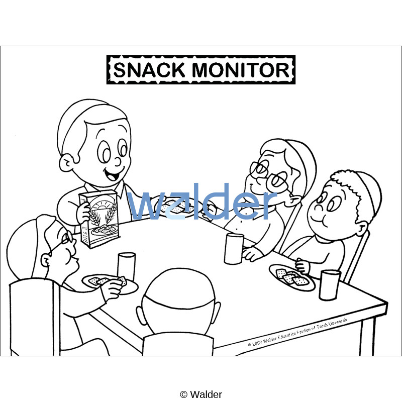 Classroom Jobs: Snack Monitor - Walder Education