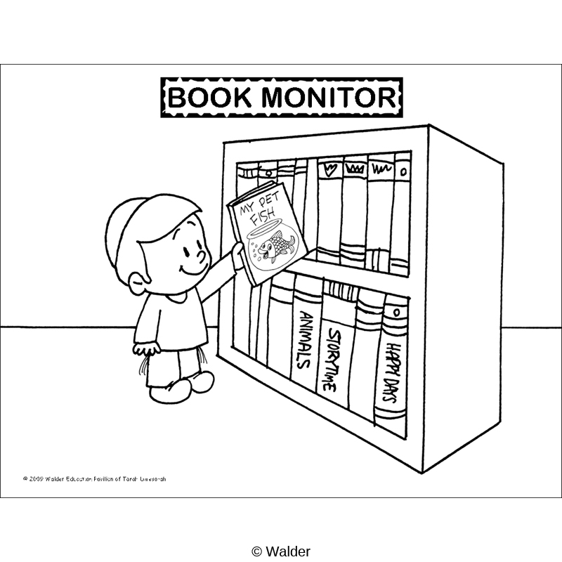 Classroom Jobs: Book Monitor - Walder Education