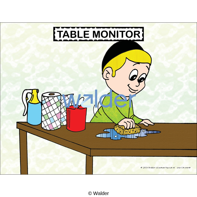 Classroom Jobs: Table Monitor - Walder Education