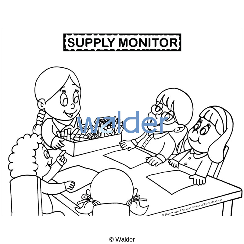 Classroom Jobs: Supplies Monitor - Walder Education