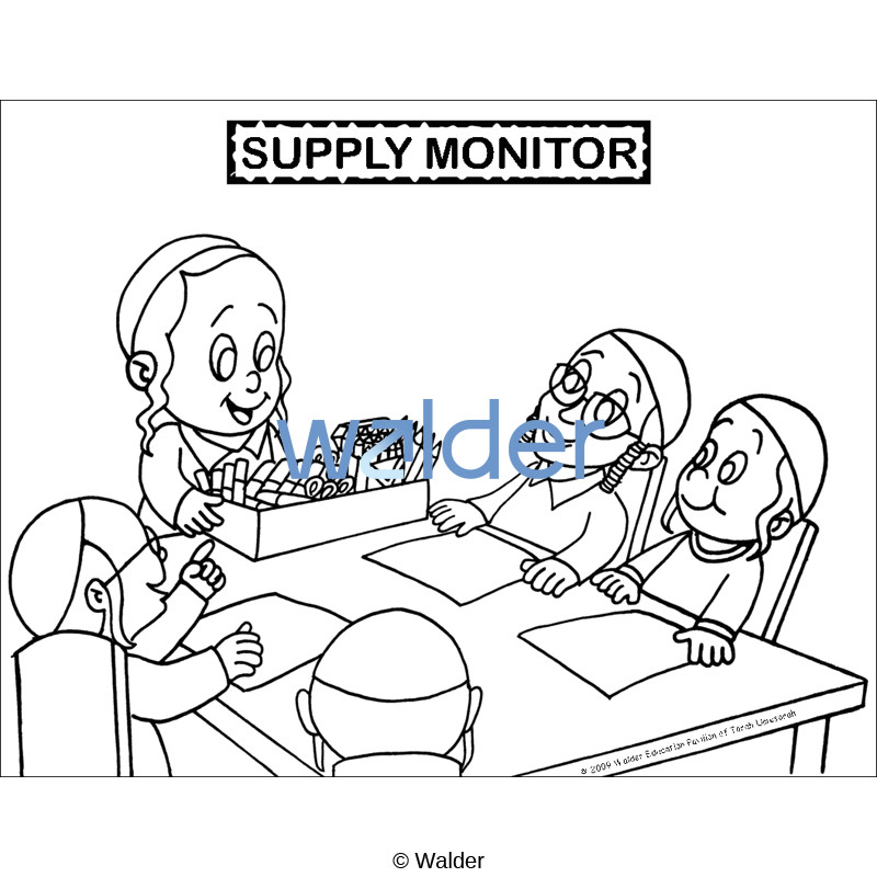 Classroom Jobs: Supplies Monitor - Walder Education
