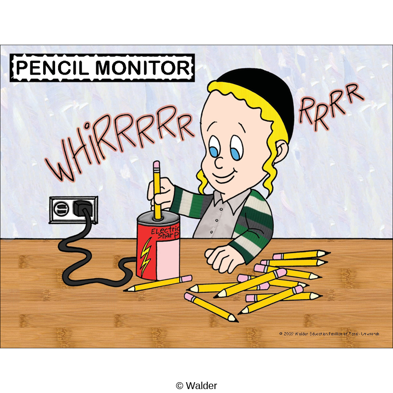 Classroom Jobs: Pencil Monitor - Walder Education