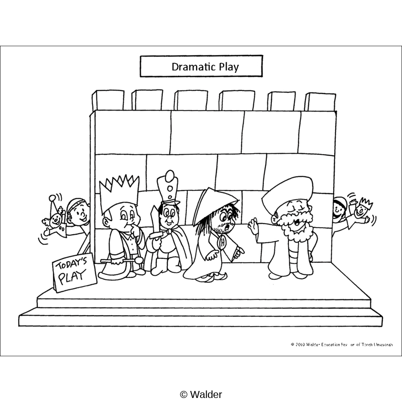 Classroom Scene: Dramatic Play - Walder Education