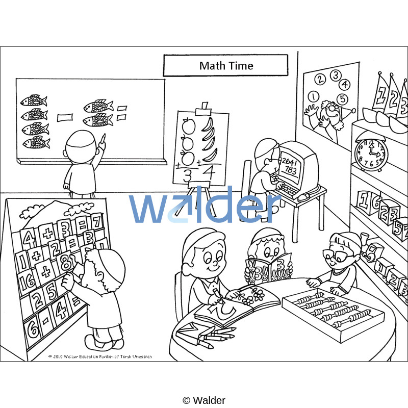 Classroom Scene: Math Time - Walder Education