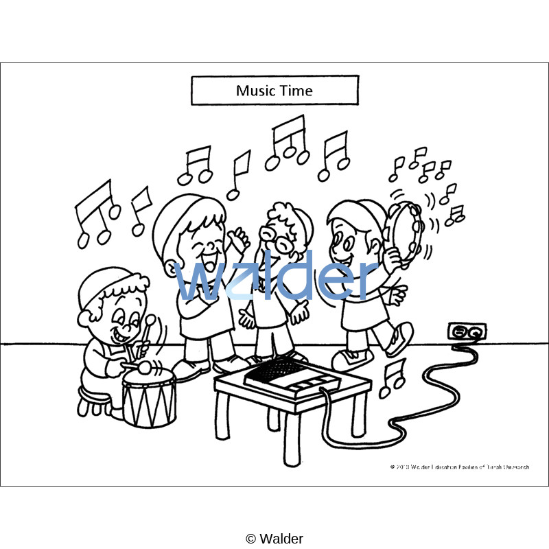 Classroom Scene: Music Time - Walder Education