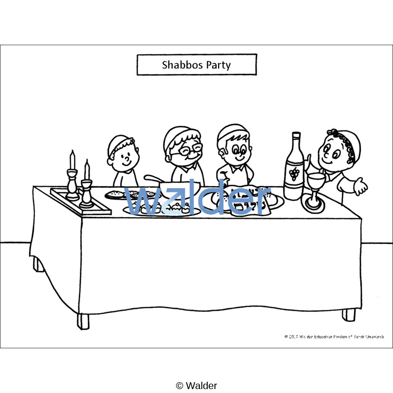 Classroom Scene: Shabbos Party - Walder Education