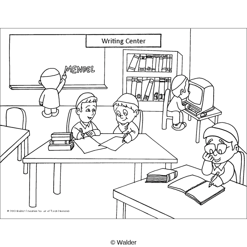 Classroom Scene: Writing Center - Walder Education