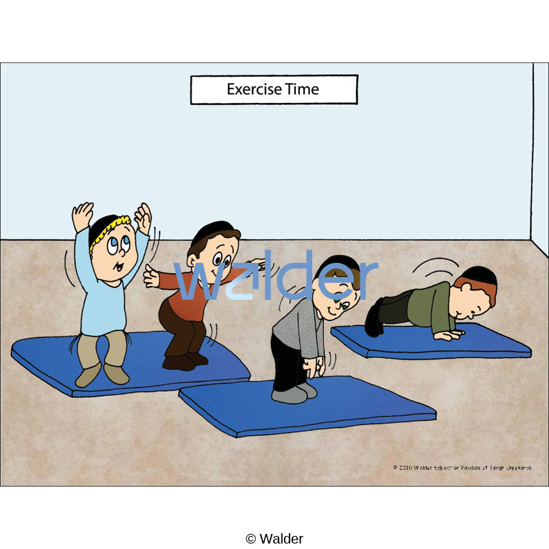 Classroom Scene: Exercise Time - Walder Education