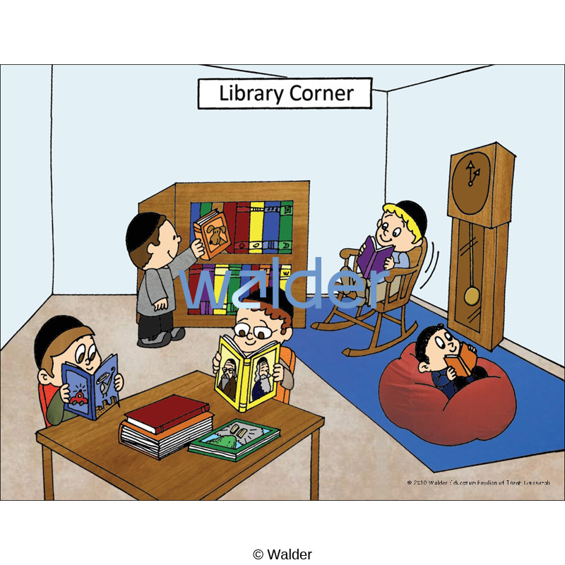 Classroom Scene: Library Corner - Walder Education