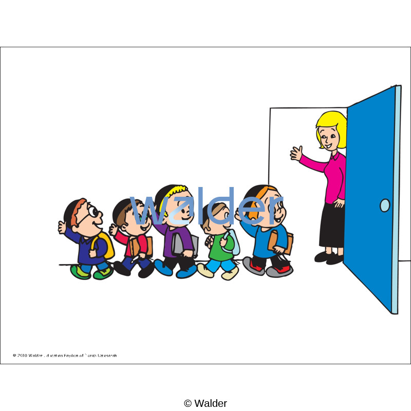 Classroom Scene: Line-up - Walder Education