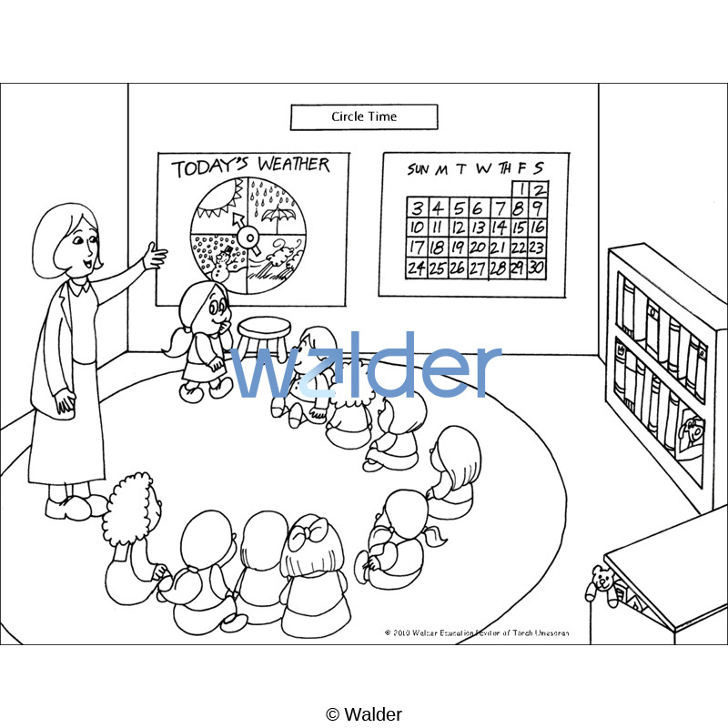 Classroom Scene: Circle Time - Walder Education