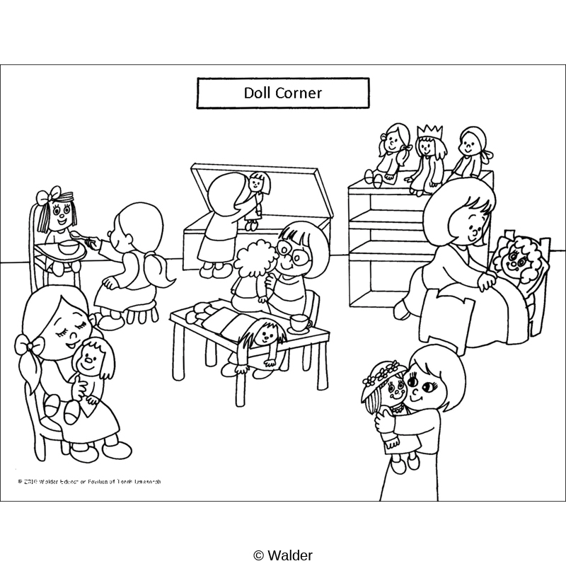 Classroom Scene: Doll Corner - Walder Education