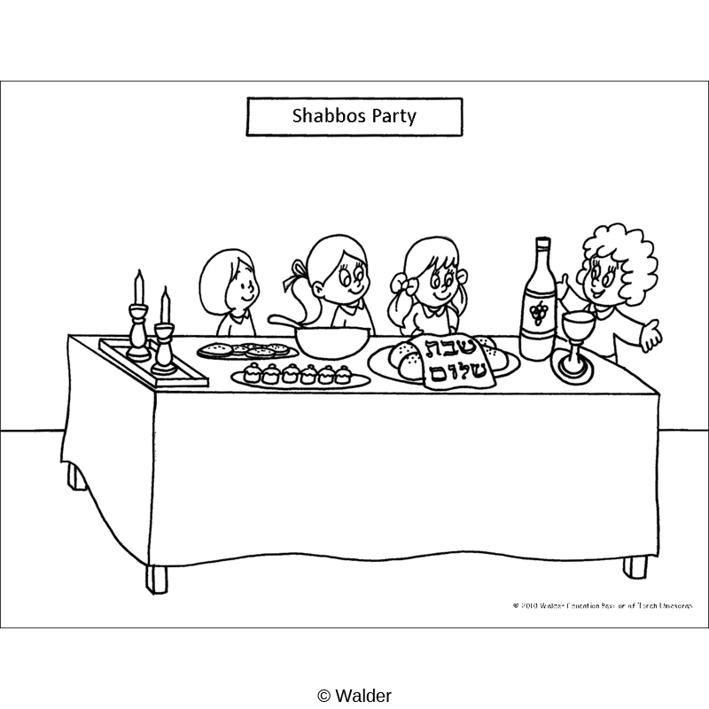 Classroom Scene: Shabbos Party - Walder Education
