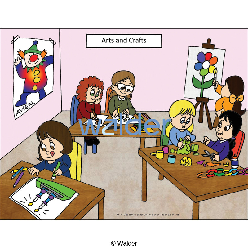 Classroom Scene: Arts & Crafts - Walder Education
