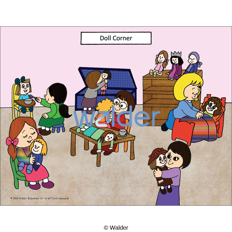 Classroom Scene: Doll Corner - Walder Education