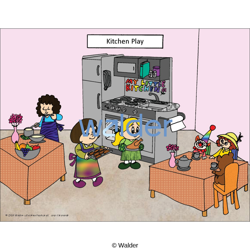 Classroom Scene: Kitchen Play - Walder Education
