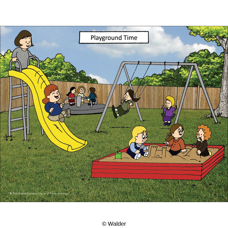 Classroom Scene: Playground Time - Walder Education
