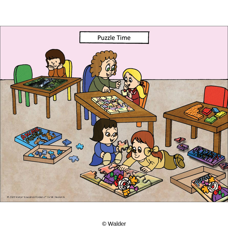 Classroom Scene: Puzzle Time - Walder Education