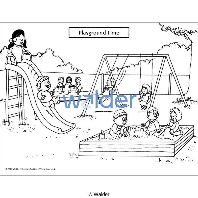 Classroom Scene: Playground Time - Walder Education