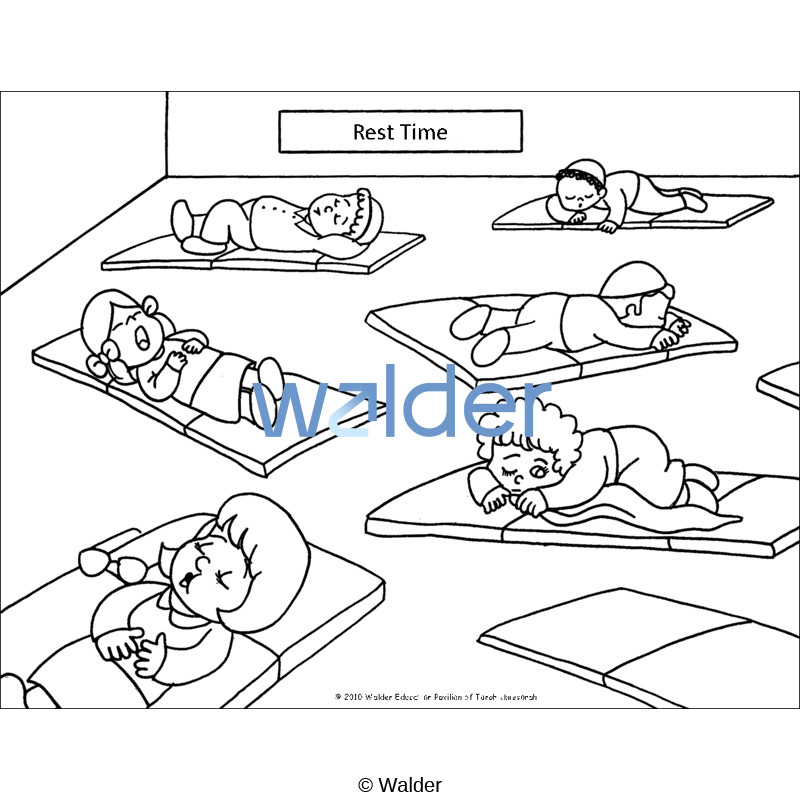 Classroom Scene: Rest Time - Walder Education