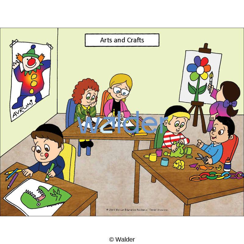 Classroom Scene: Arts & Crafts - Walder Education