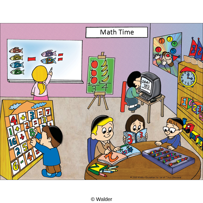 Classroom Scene: Math Time - Walder Education