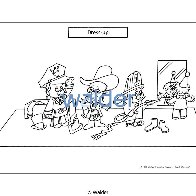 Classroom Scene: Dress-up - Walder Education