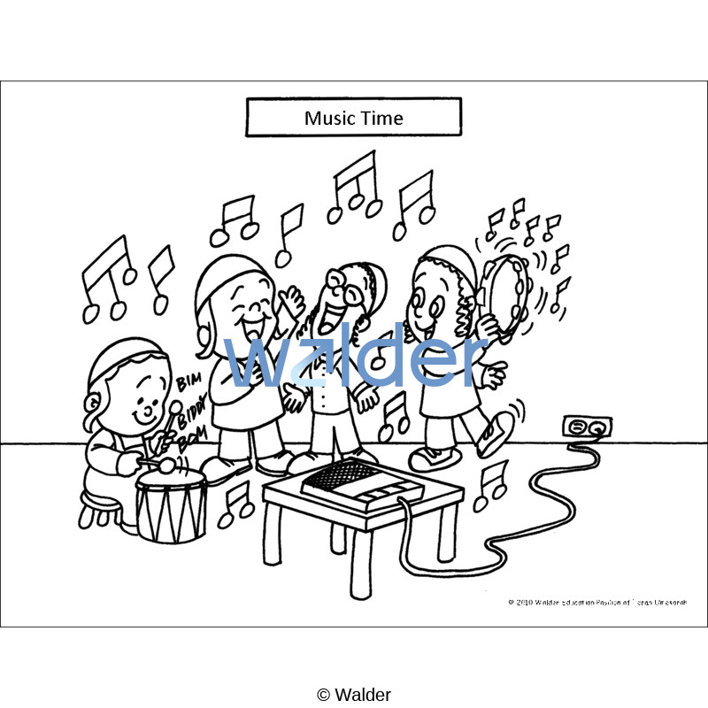 Classroom Scene: Music Time - Walder Education