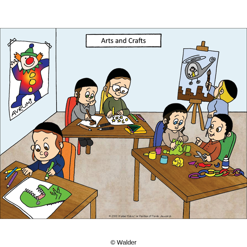 Classroom Scene: Arts & Crafts - Walder Education