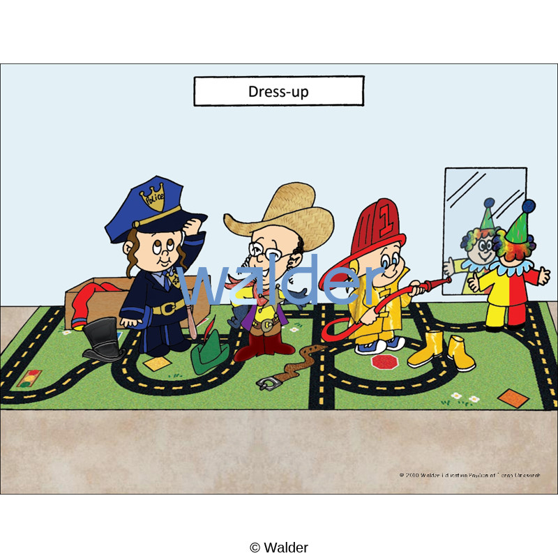Classroom Scene: Dress-up - Walder Education