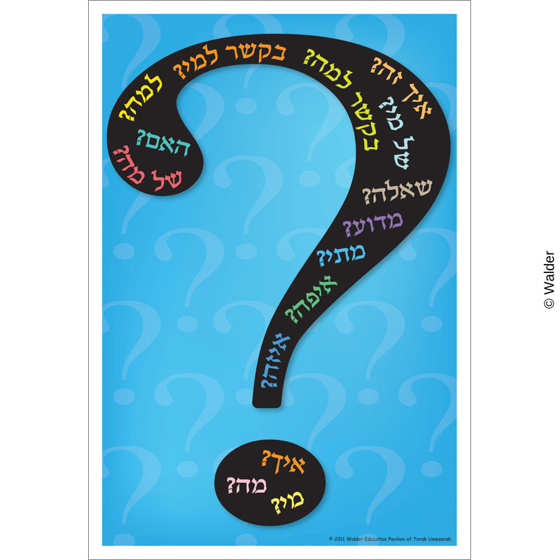 Hebrew Question Mark - Walder Education